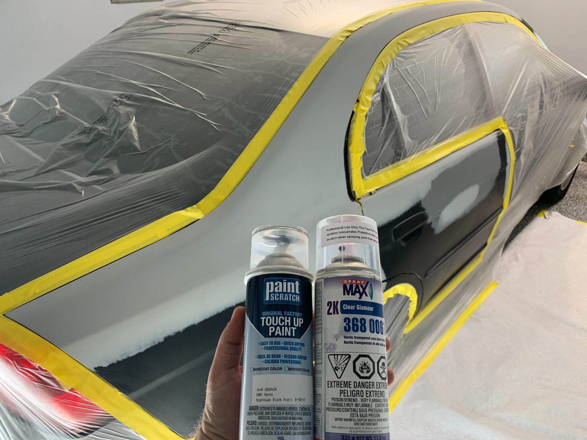 How to spray paint a car with rattle cans
