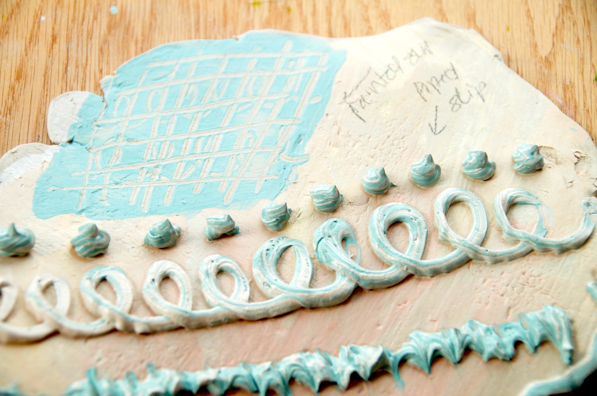 What does air dry clay stick to